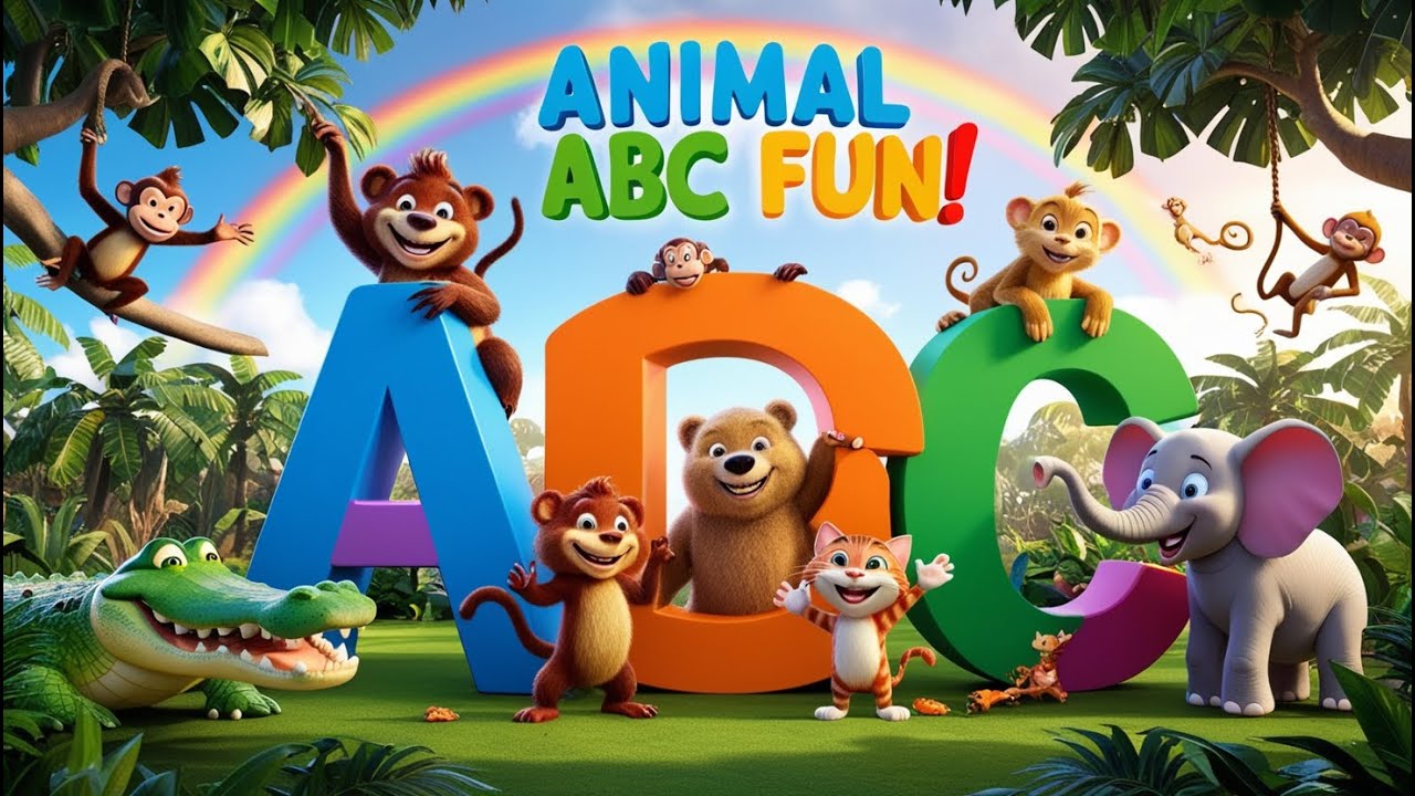 I Discovered the FASTEST Way to Learn ABC with Animal Fun - YouTube