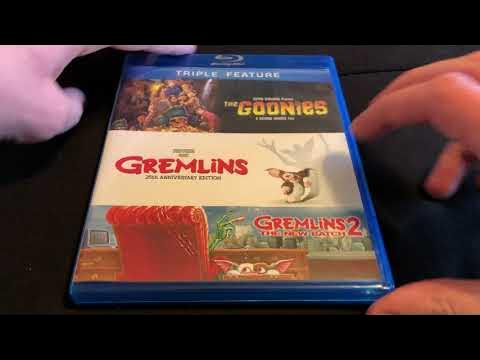 The Goonies/Gremlins/Gremlins 2: The New Batch Triple Feature Blu-ray Unboxing - YouTube