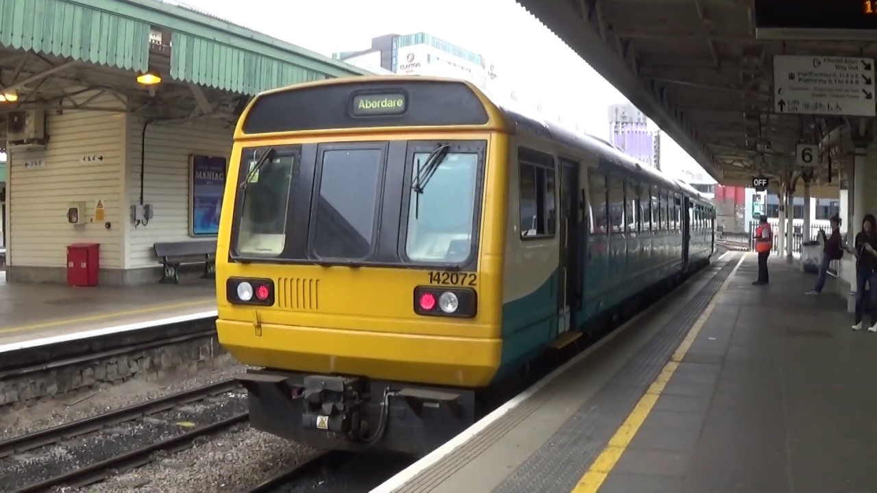 Aberdare train September 2018 - YouTube