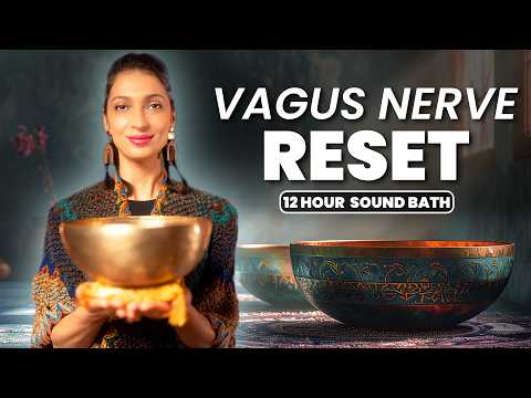 432hz 💤  VAGUS NERVE REST - Release Tension with Healing Frequencies