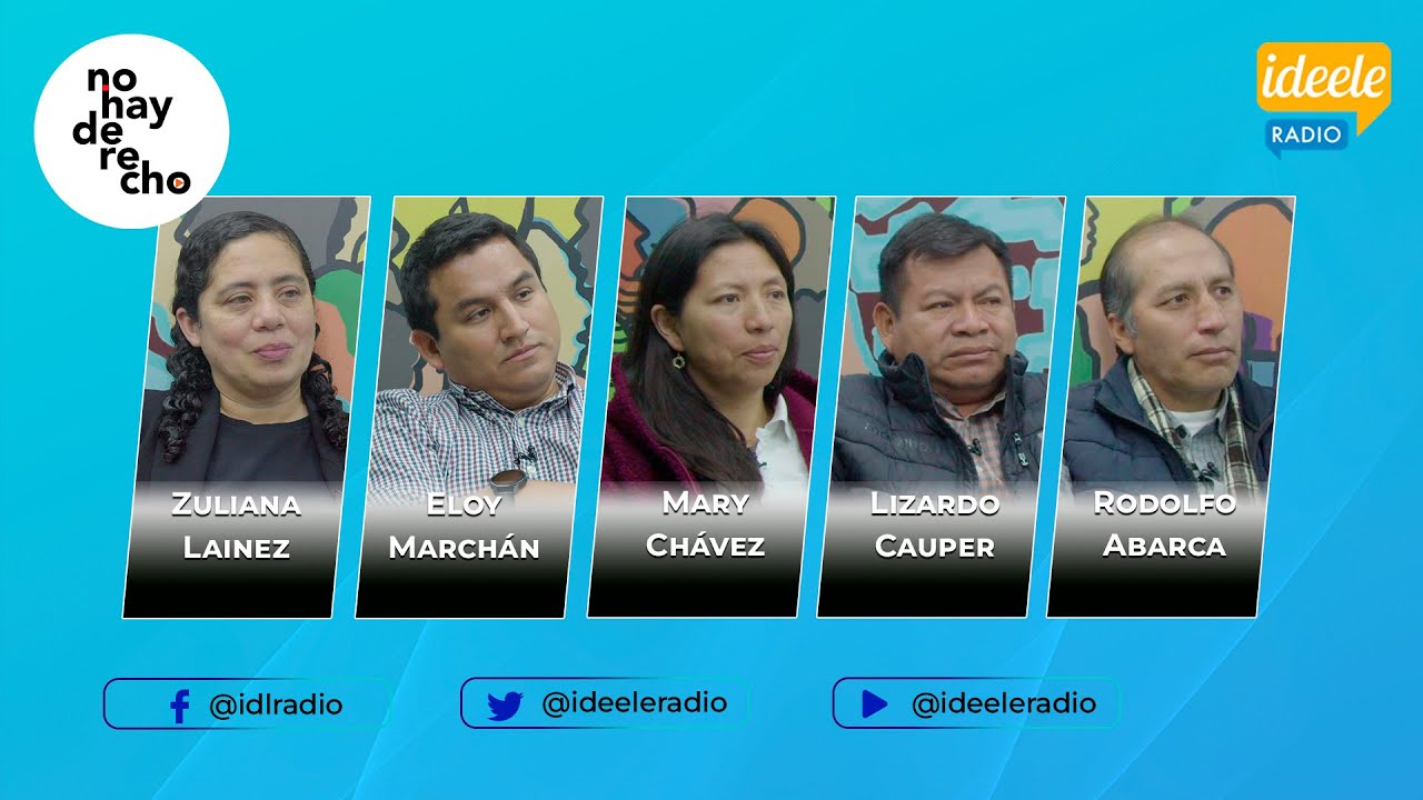 🔴 Zuliana Lainez, Eloy Marchán, Mary Chávez, Lizardo Cauper, Rodolfo ...