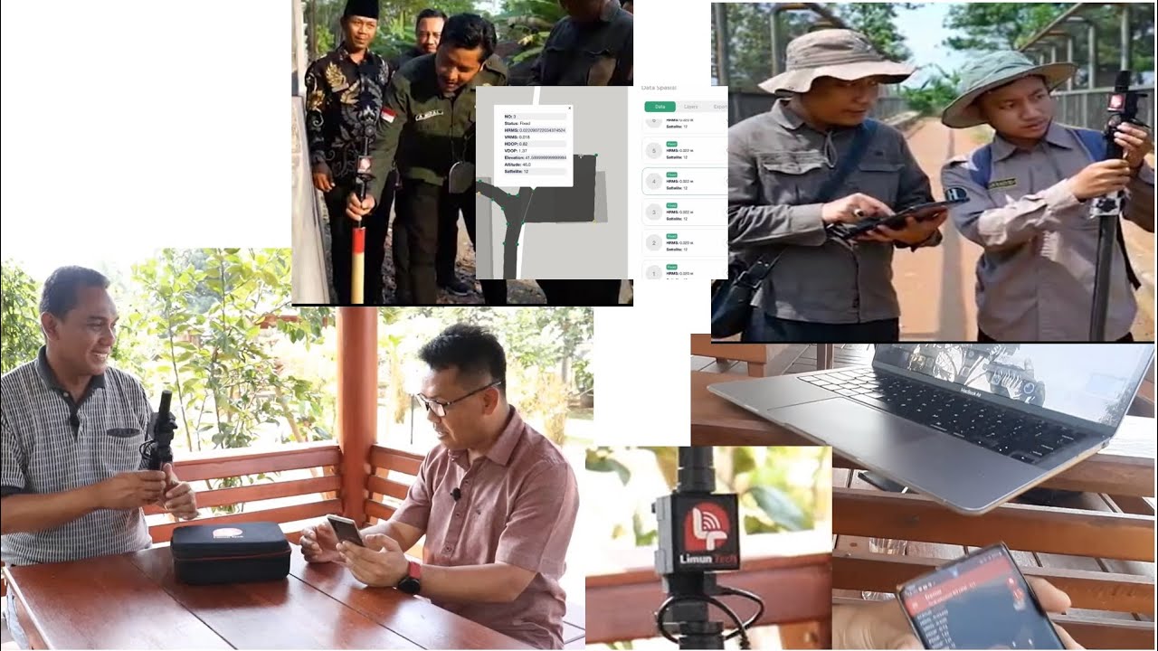 Review Mini RTK Limun Tech & Aplikasi GERCEP serta Pemanfaatannya untuk Pemetaan - YouTube