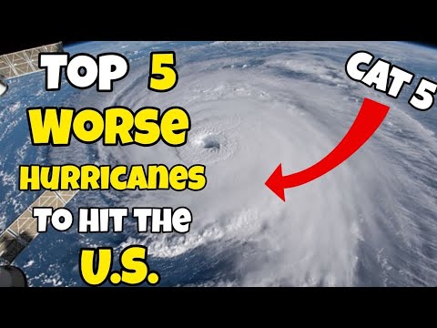 Top 5 worst Hurricanes to Hit the U.S. #hurricane #trending - YouTube