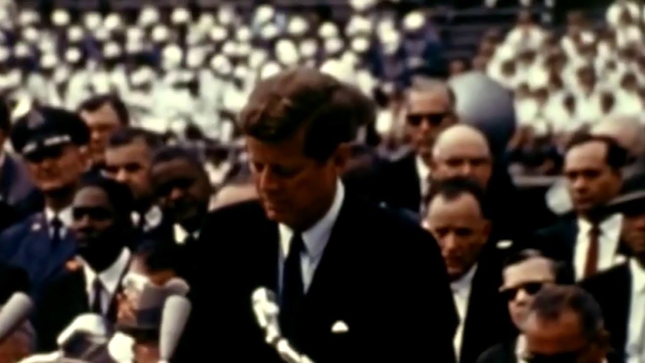 60 years since JFK 'we choose the moon' speech - YouTube