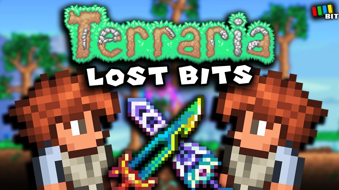 Terraria LOST BITS | Unused Content & Removed Items [TetraBitGaming ...