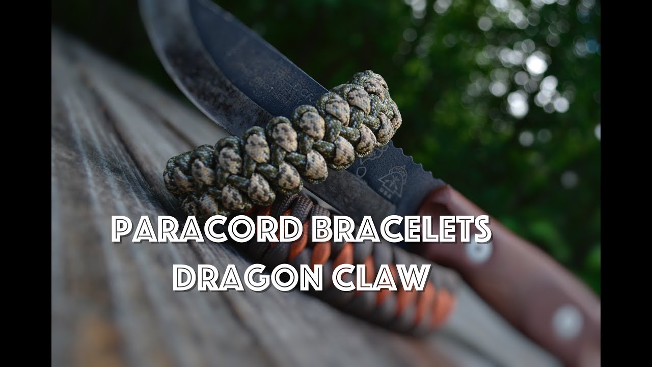 Paracord Bracelet Tutorial Dragon Claw - YouTube