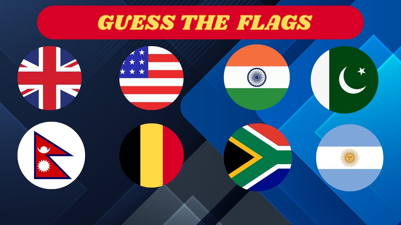 Guess The Flag Quiz 🚩 | 20 Countries Flag Quiz | trivia quiz @QuizBlitz ...