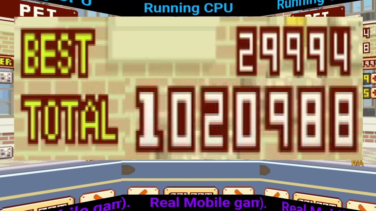 Infinite Stairs 1M Score Total!! Mobile game play (World Record#5) CPU ...