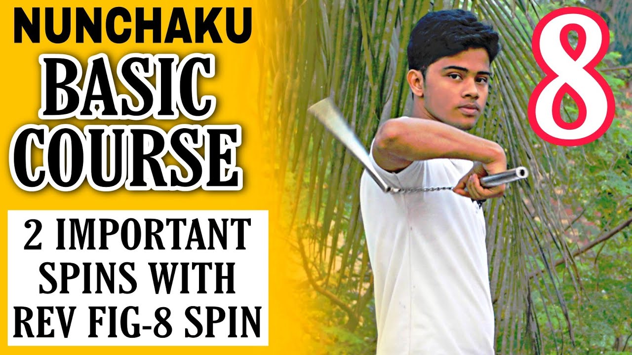 How to Learn Nunchaku Spinning at home | Lesson- 8, BASIC COURSE | नानचकू चालना सीखे घर पर - YouTube