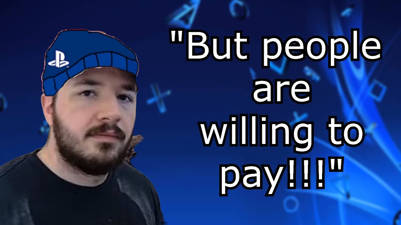 Playstation fanboy tries to JUSTIFY 80$ games - YouTube