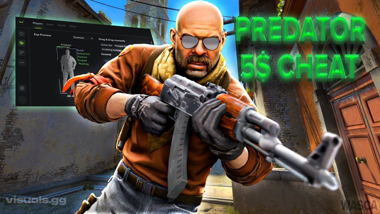 Best Legit Cs2 cheat Predator |visuals.gg - YouTube