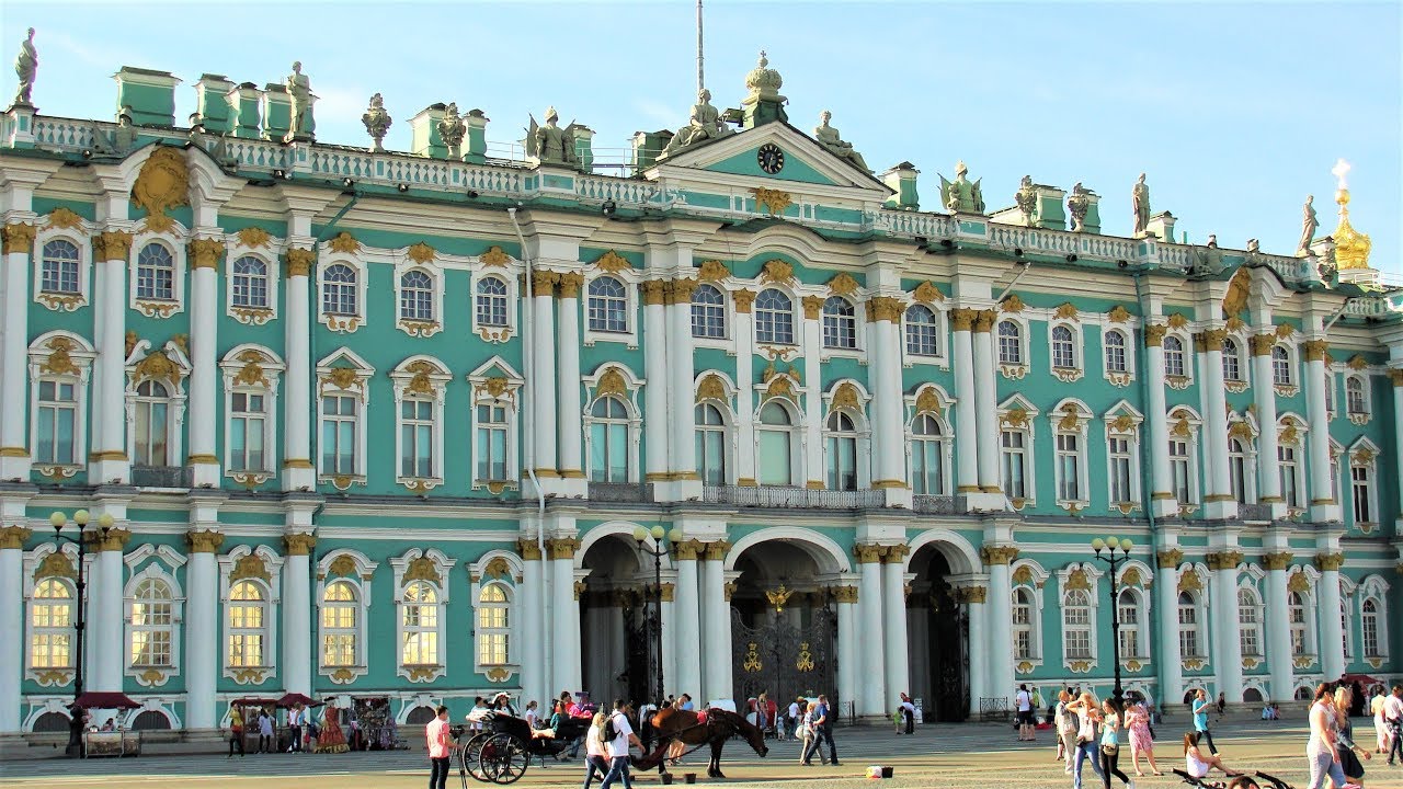 Hermitage Museum Ermitaż Petersburg - robi wrażenie! - YouTube