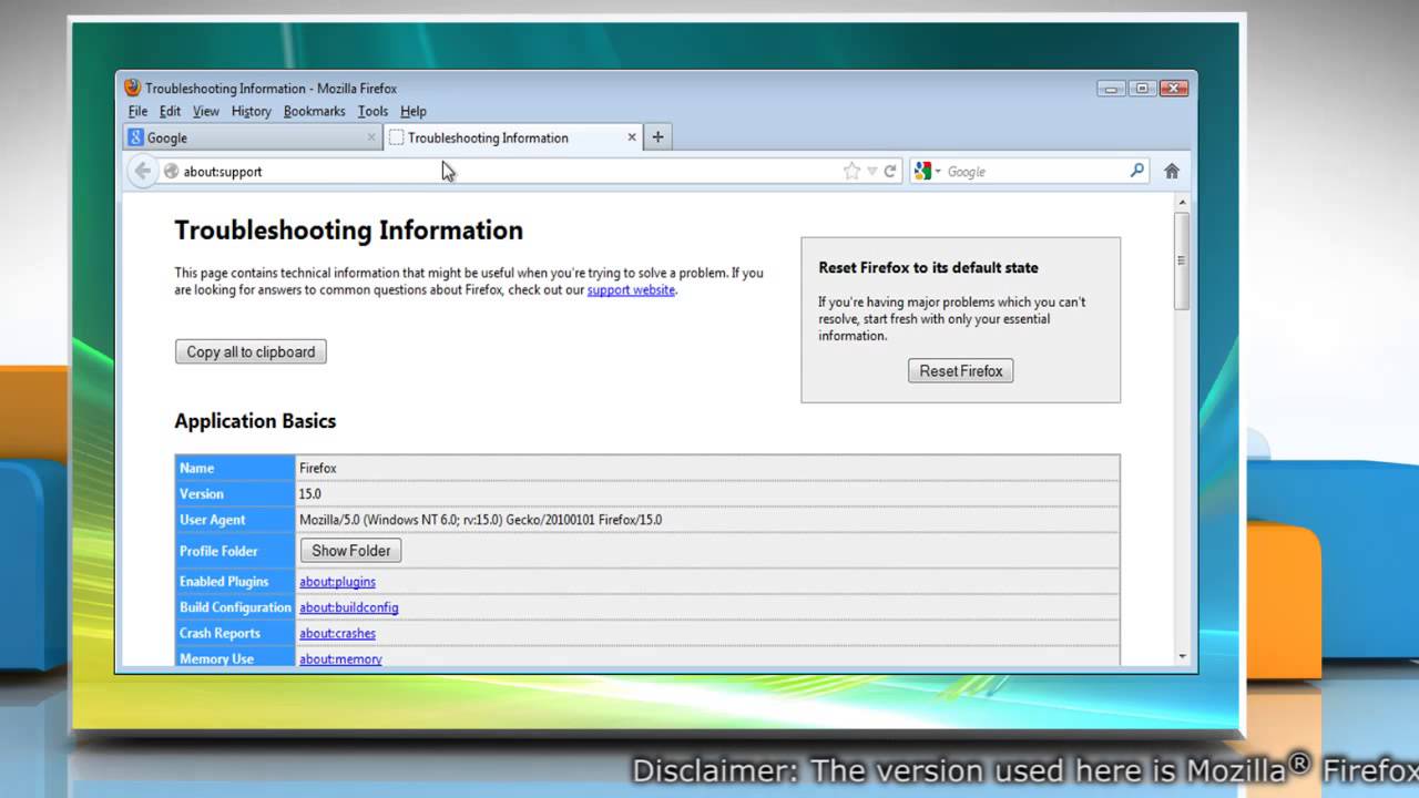 Mozilla® Firefox: How to copy files between profile folders in Windows ...