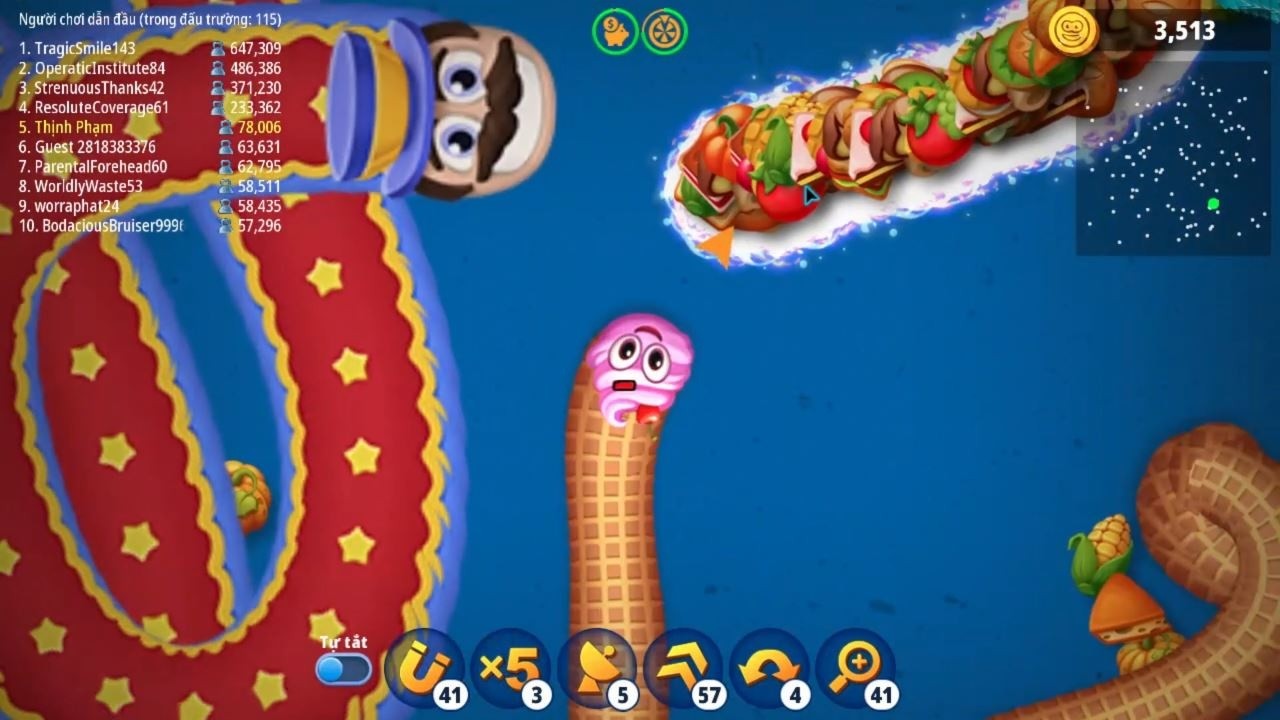 Worms Zone - Part 163 - Ice Cherry Worm - YouTube