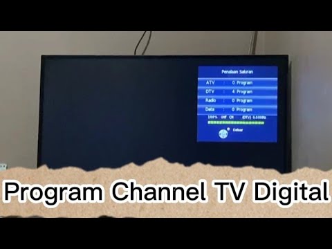 Cuma 2 menit / Cara mudah program TV Digital Merk Panasonic - YouTube