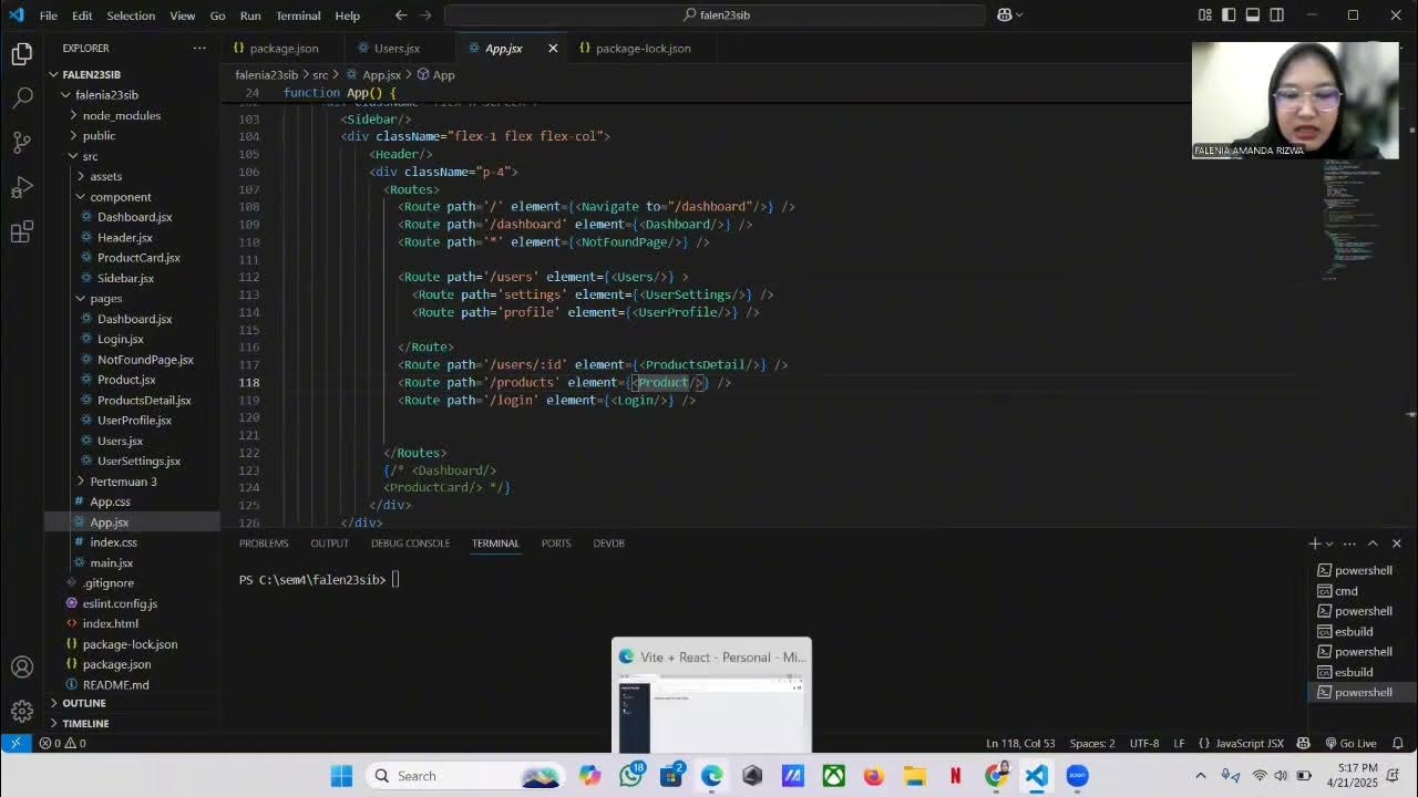 Pertemuan 5 - React routing, Params, Navigasi - YouTube