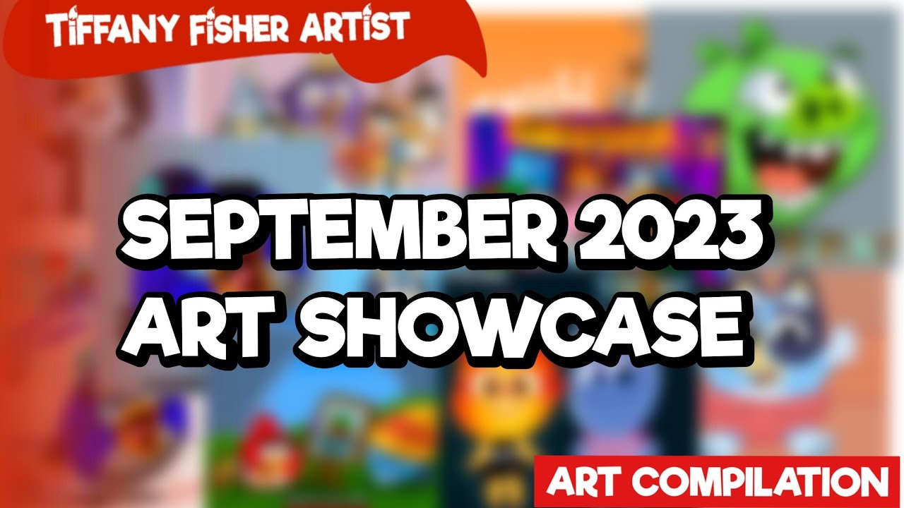 September 2023 Art Showcase | Tiffany Fisher Artist - YouTube