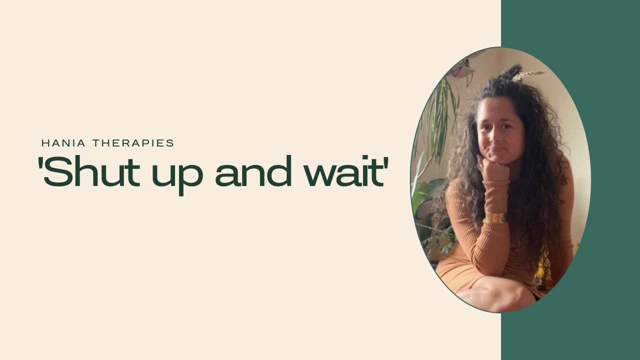 'Shut up and wait' - YouTube