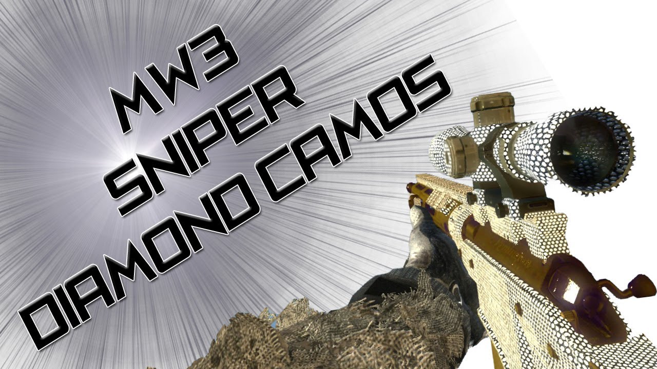 MODERN WARFARE 3: Diamond Camos for MSR - Barret - AS50 | TheSkinForge ...