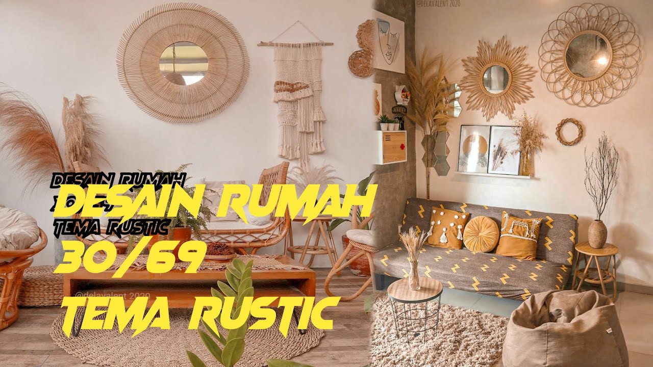 Desain Rumah 30/69 Tema Rustic Sangat Cantik - YouTube