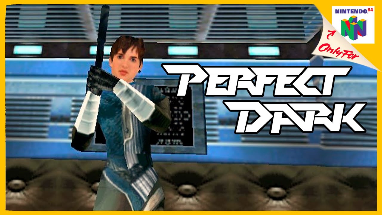 Perfect Dark - O Início de Gameplay no N64DIGITAL (NINTENDO 64 ...