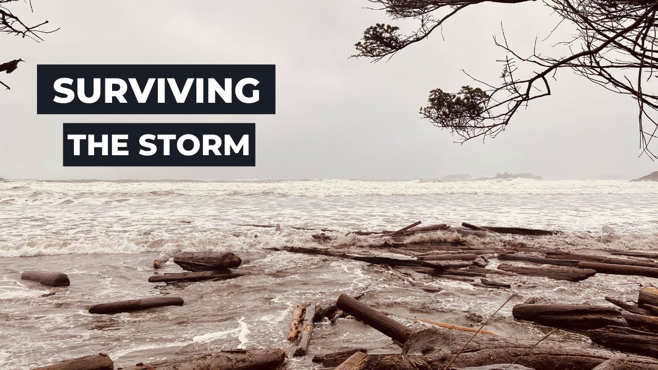 VAN LIFE CANADA: Surviving a Storm in a Van - YouTube