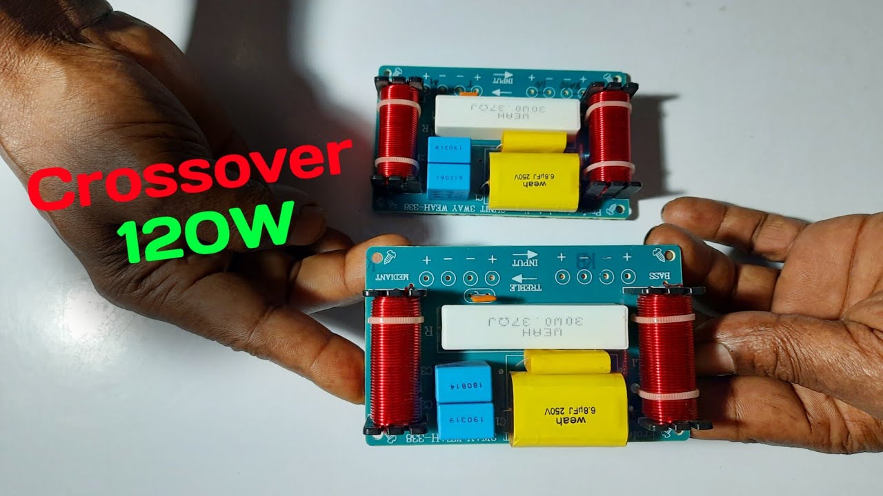 How to use crossover to amplifier connection - YouTube