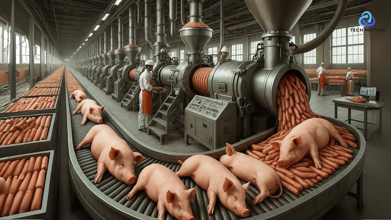 How Billions of Sausages Are Made – Inside the World’s Largest Pig ...