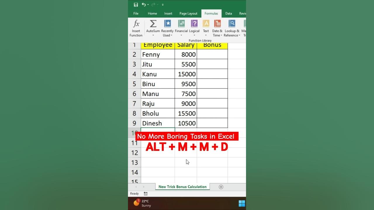 🛠️ Automate your work | No more boring repeated task in excel ! #excel #exceltutorial # ...