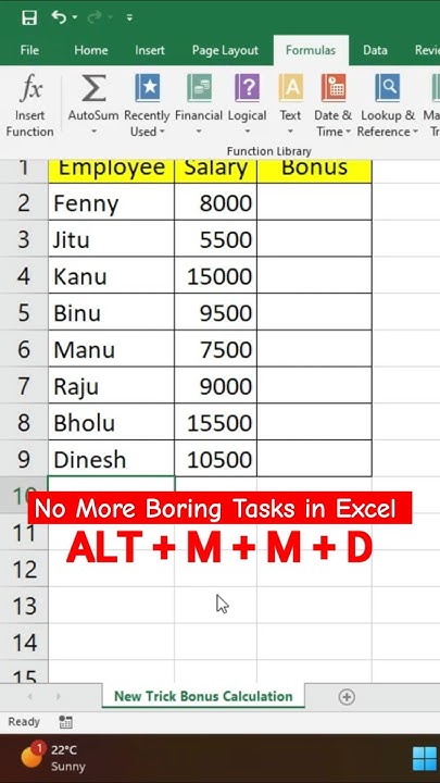 🛠️ Automate your work | No more boring repeated task in excel ! #excel #exceltutorial # ...