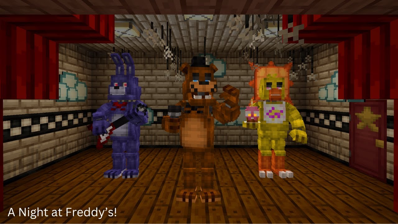 A Night at Freddy's (FNAF in Minecraft) - YouTube