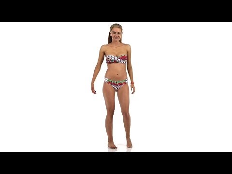 Trina Turk Venice Beach Twist Bandeau Top | SwimOutlet.com