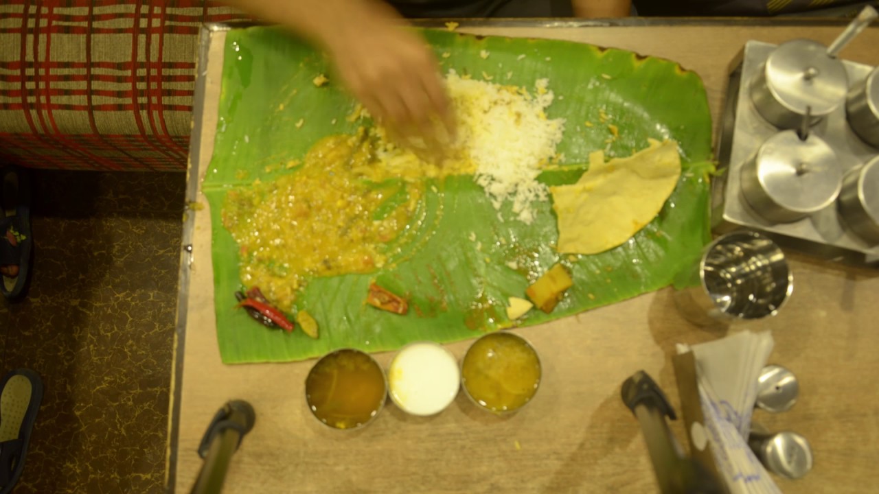 South Indian Full meals - YouTube