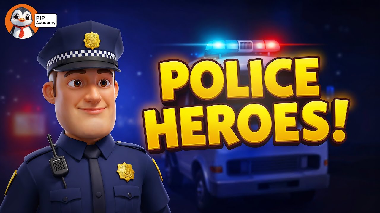All about Police Heroes 👮‍♂️ for kids | Learn about a policeman's job ...