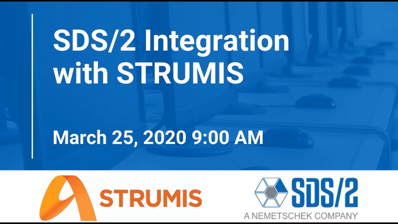 STRUMIS Integration with SDS/2 - YouTube