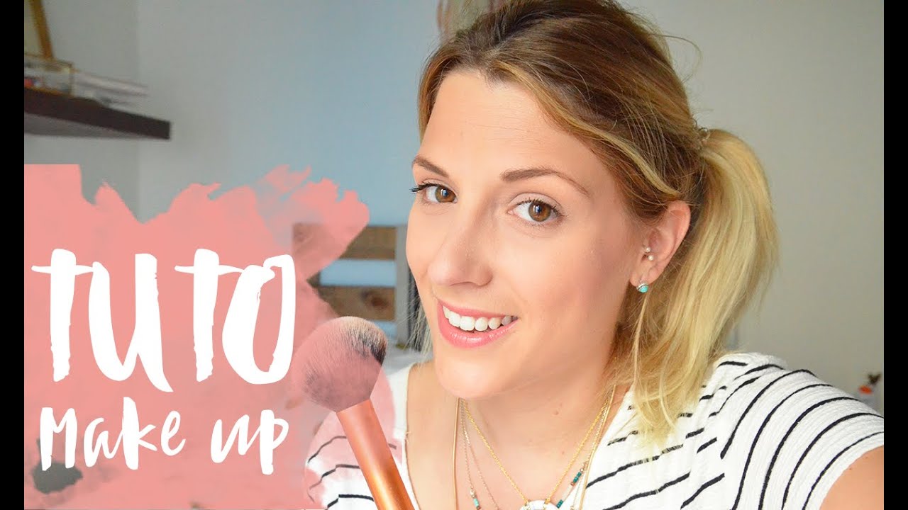 TUTO MAKE UP : ROUTINE D'ÉTÉ - YouTube