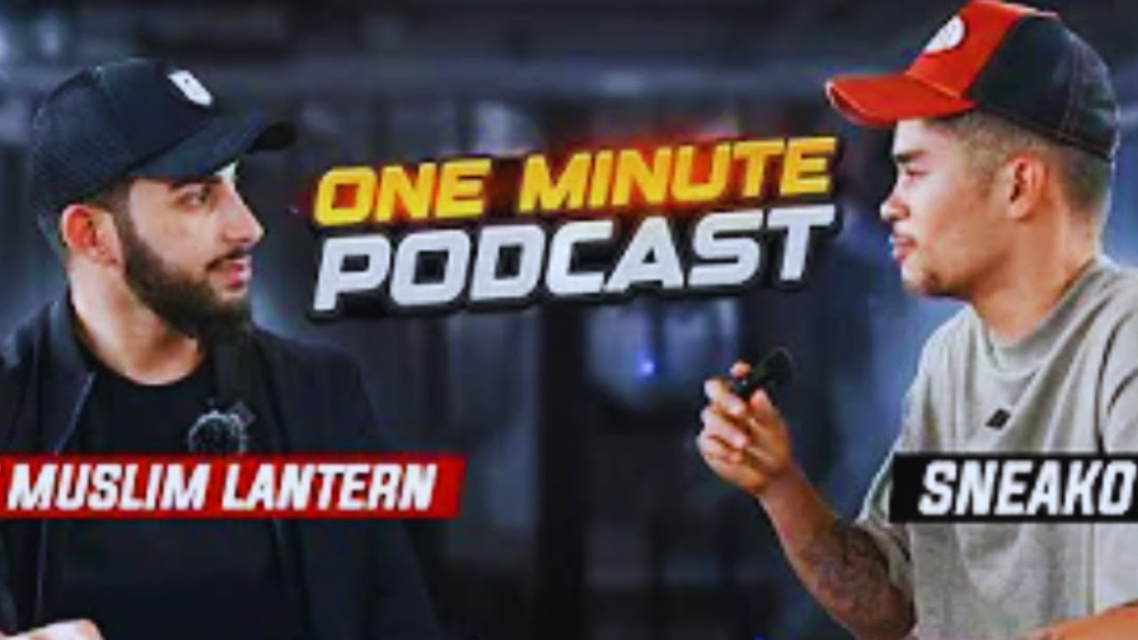 The One Minute Podcast Sneak∅ Interviews The Muslim Lantern Muhammed ...