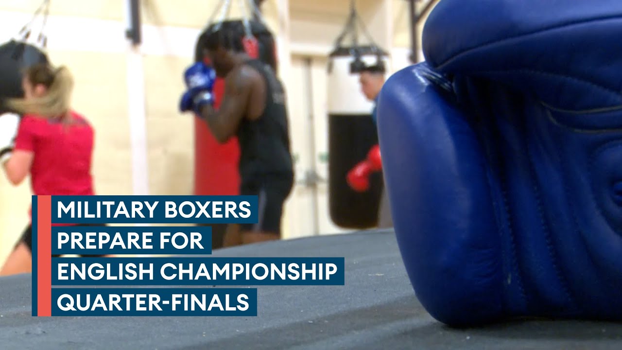 Military boxers prepare for heavy bouts at English championships ...