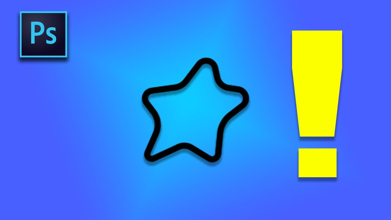 Photoshop Tutorial: CUSTOM SHAPE TOOL!! - YouTube