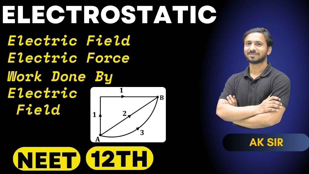 Electrostatic | Electric Field Lines | Work Done By Electric Field ...