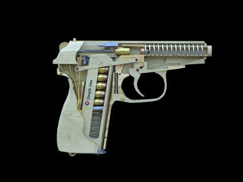 How a Makarov pistol works, PM #Makarov #pistol #PM