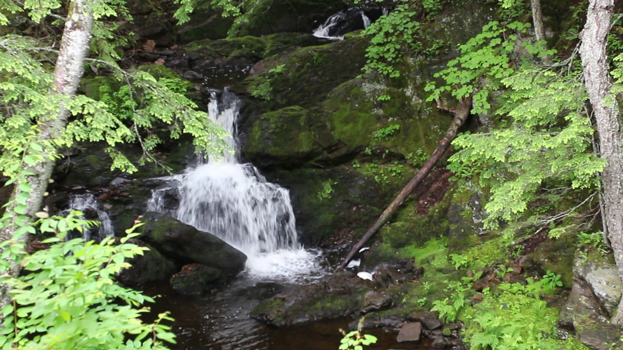 Waterloo Falls, New Brunswick - YouTube