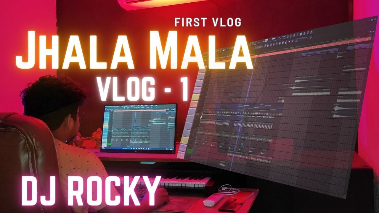 My First Vlog - Dj Rocky || Vlog -1 || JhalaMala - YouTube
