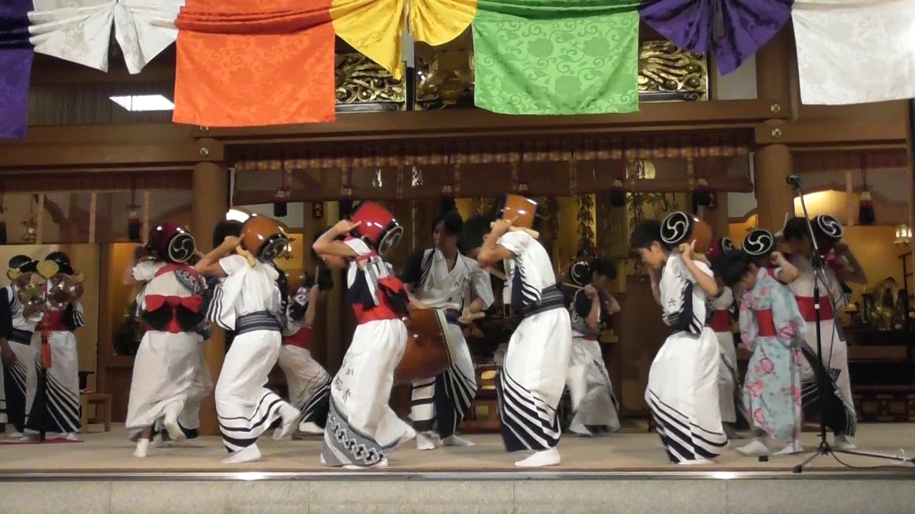 浄禅寺奉納 2018 わらべ - YouTube