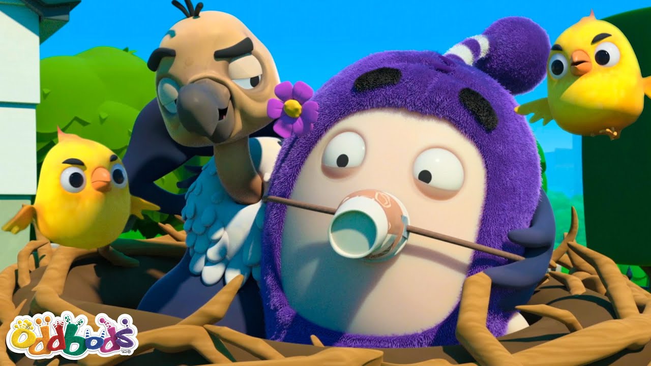 Brains Vs Beaks | Bird Bandits | Oddbods Full Episode | Funny Cartoons ...