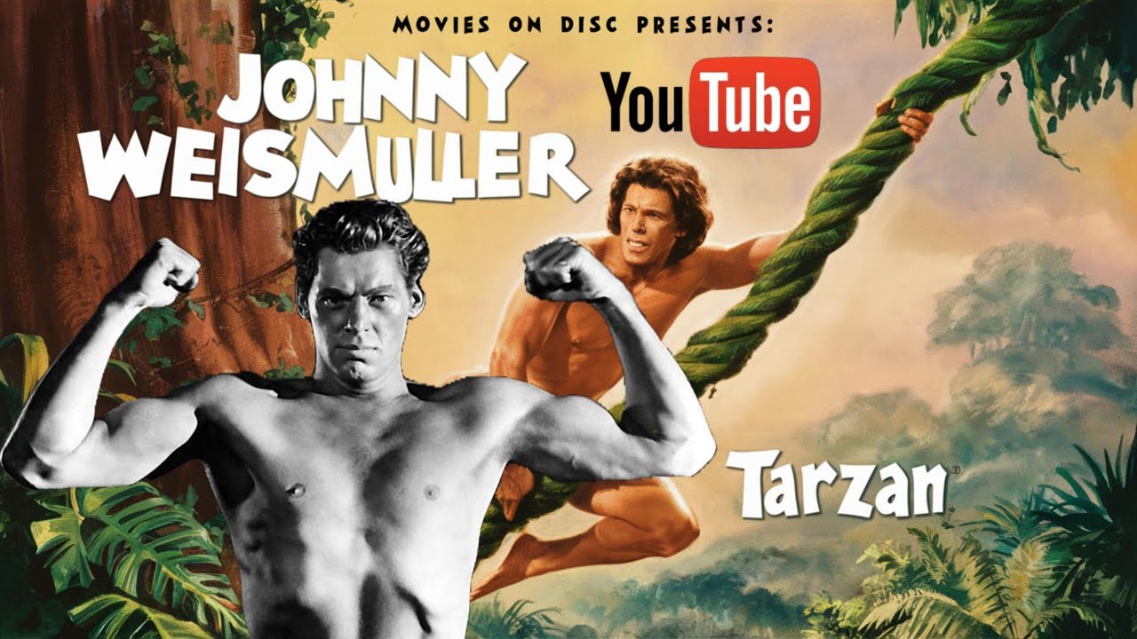 Johnny Weissmuller - Tarzan 4K - YouTube