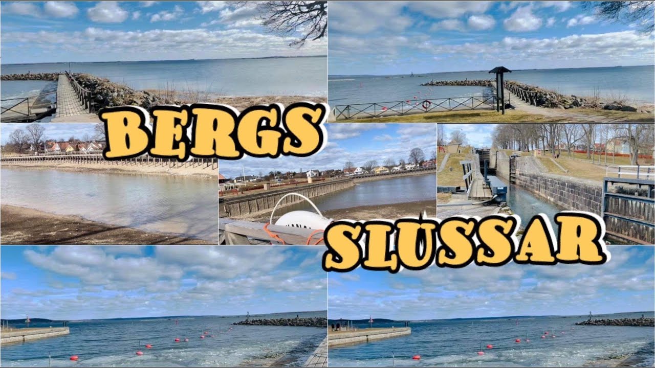 Bergs slussar (the locks at Berg) - YouTube