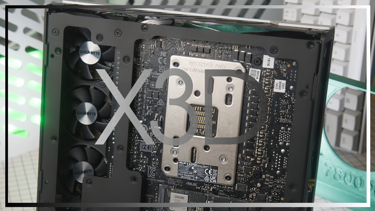 "TINY X3D" - Build guide for X3D ITX & RTX GPU in a SFF case. - YouTube