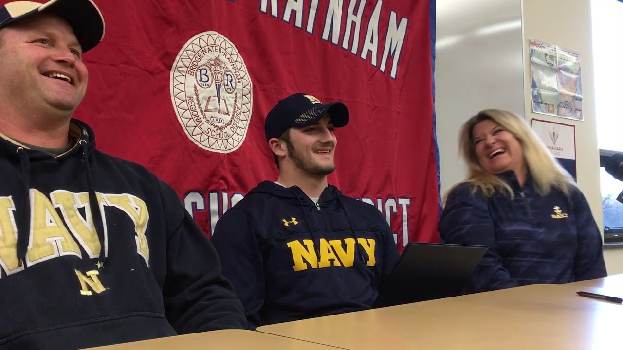 Bryce Shaw of Bridgewater-Raynham signs letter-of-intent to U.S. Naval ...