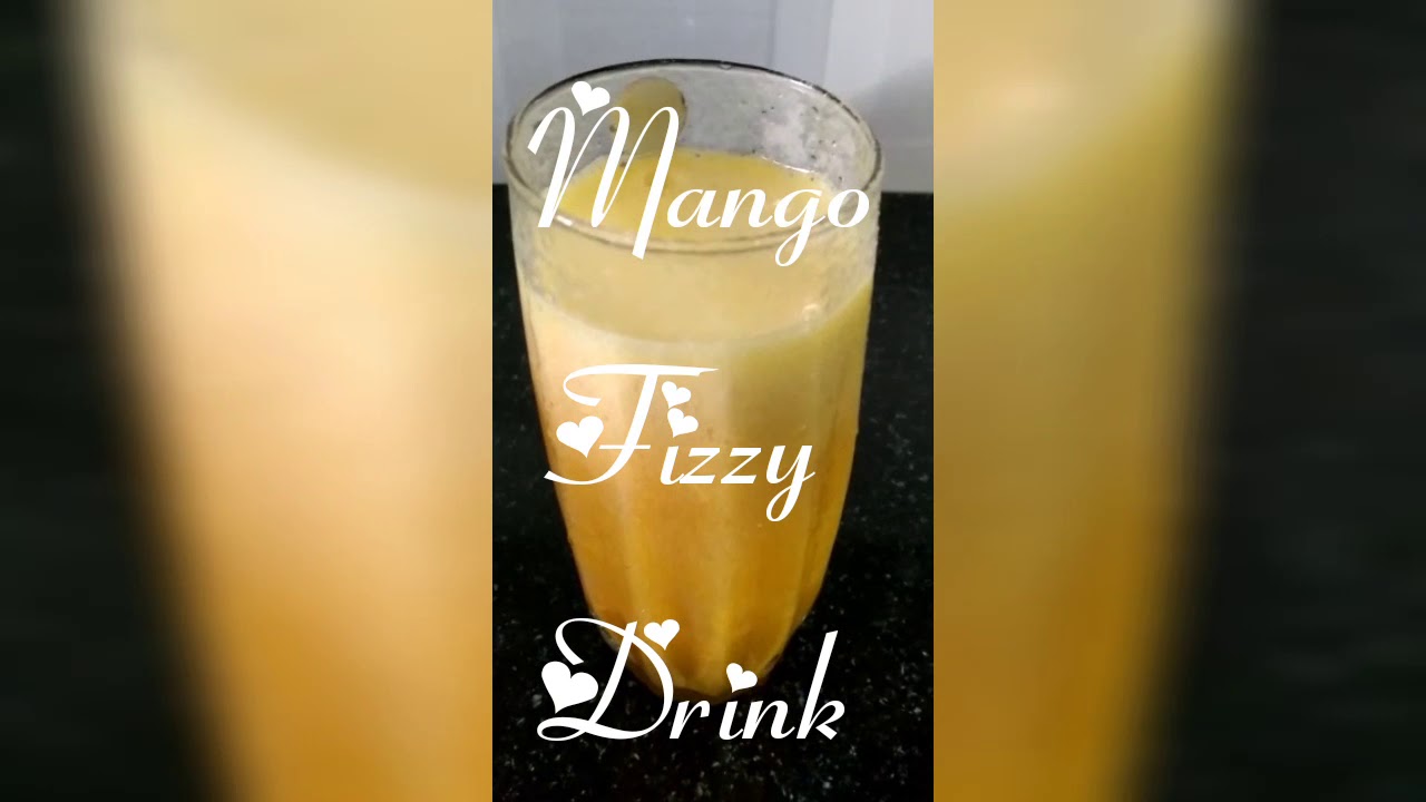Mango fizzy/refreshing and soothing drink - YouTube